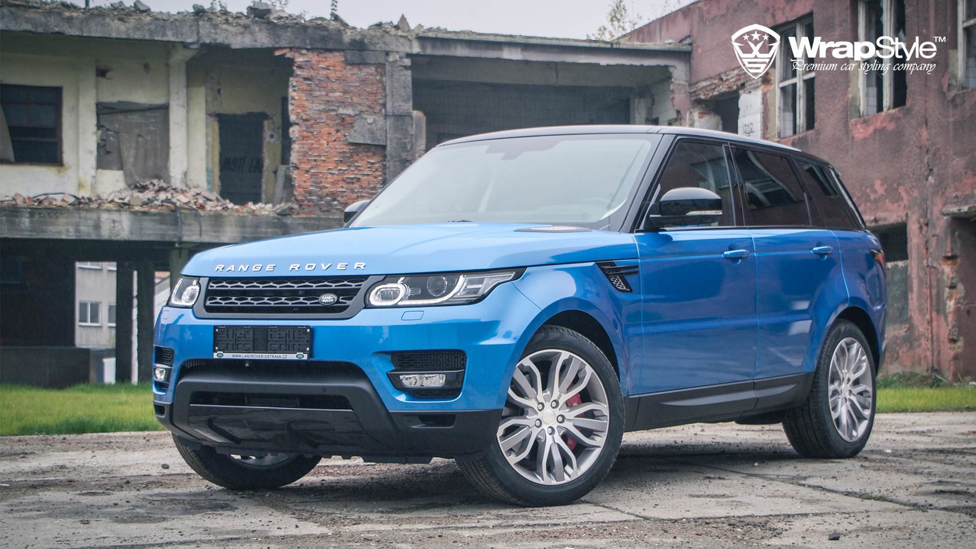 Range Rover Sport Sky Blue Wrap WrapStyle