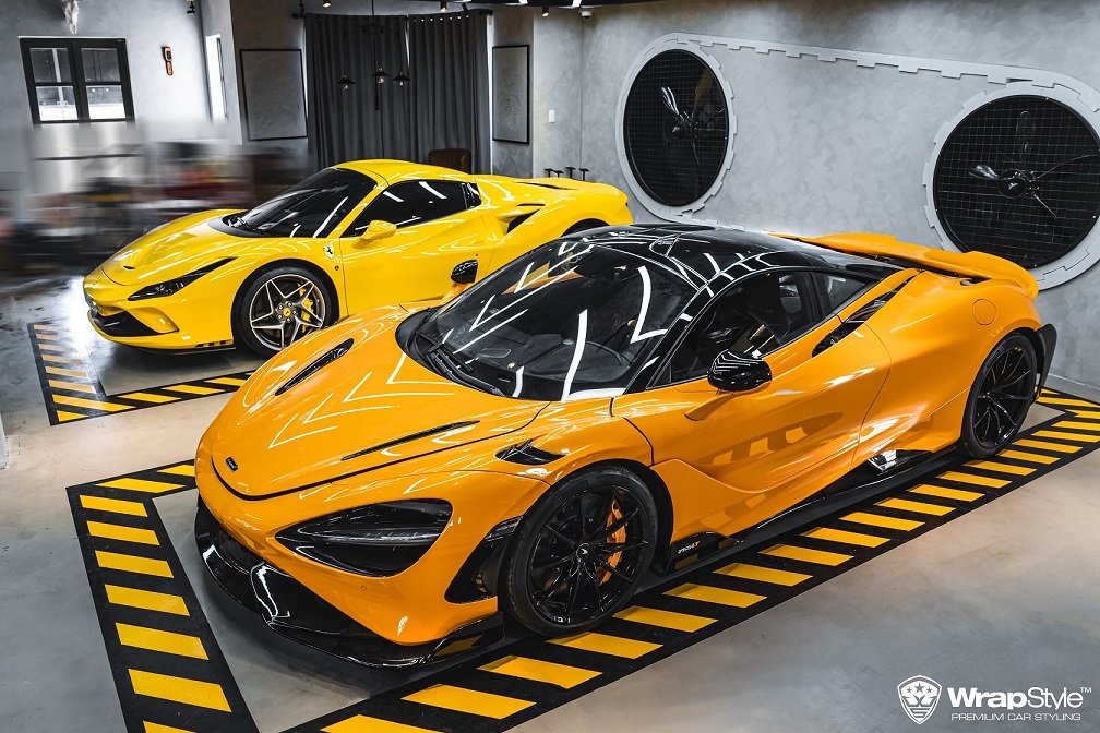 McLaren 765 LT Orange Spc WrapStyle McLaren 765 LT Orange Spc WrapStyle