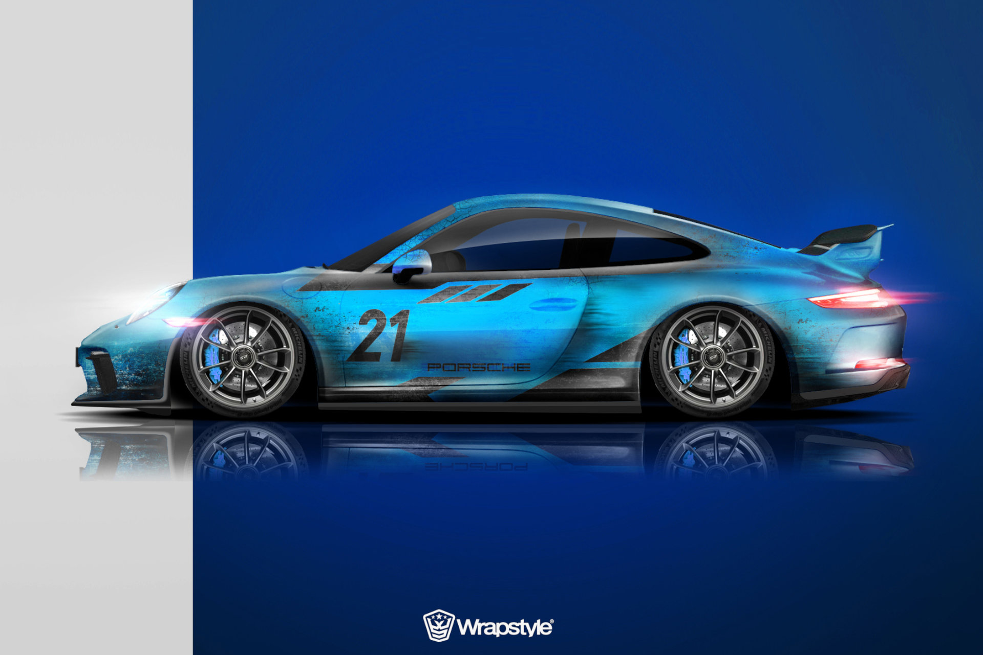 Porsche 911 GT3 Dirty Design WrapStyle Porsche 911 GT3 Dirty Design WrapStyle