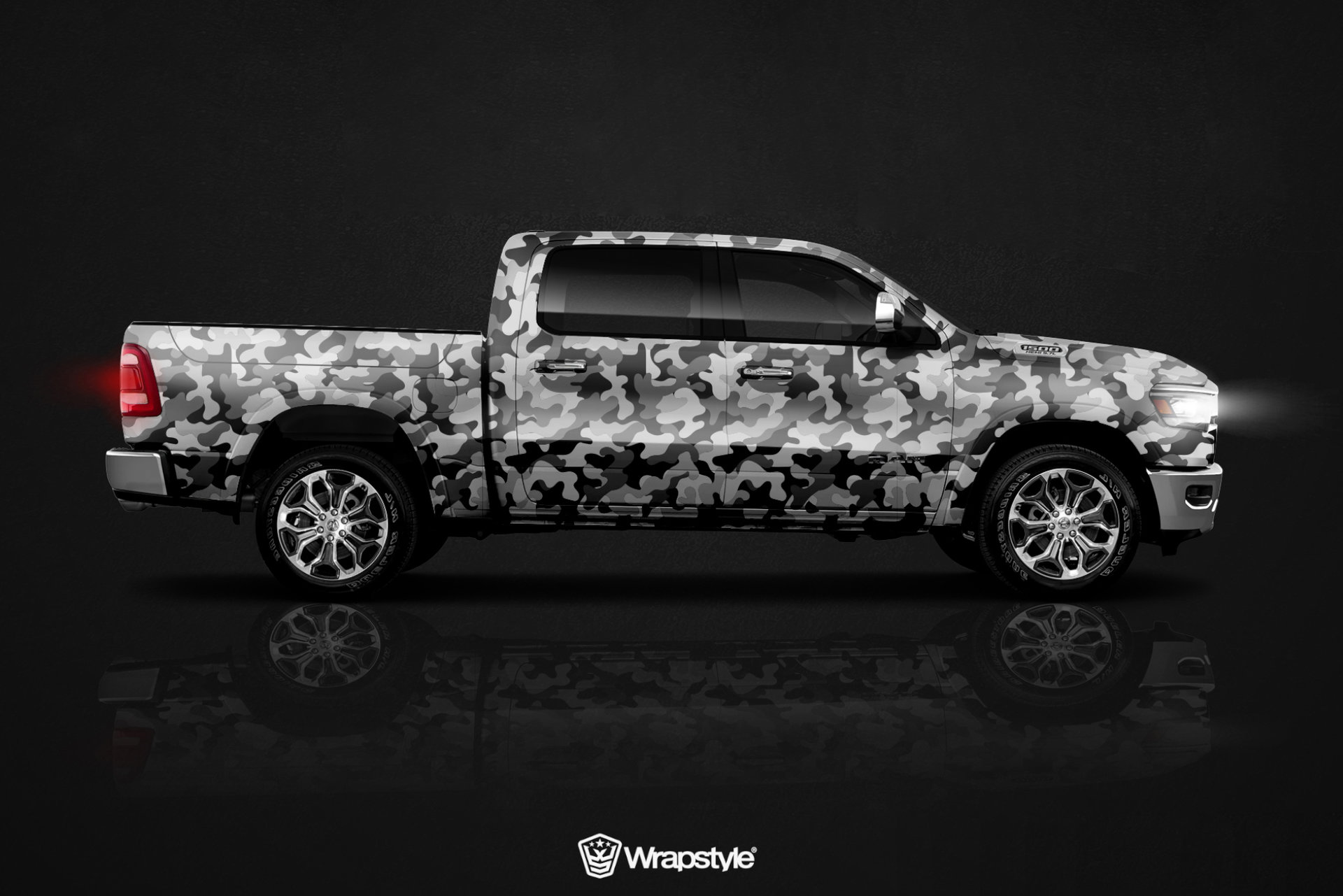 Dodge RAM 1500 Camo Design WrapStyle Dodge RAM 1500 Camo Design WrapStyle