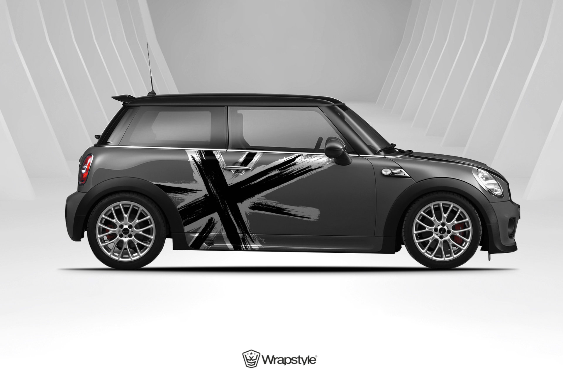Mini Cooper English Flag Design WrapStyle